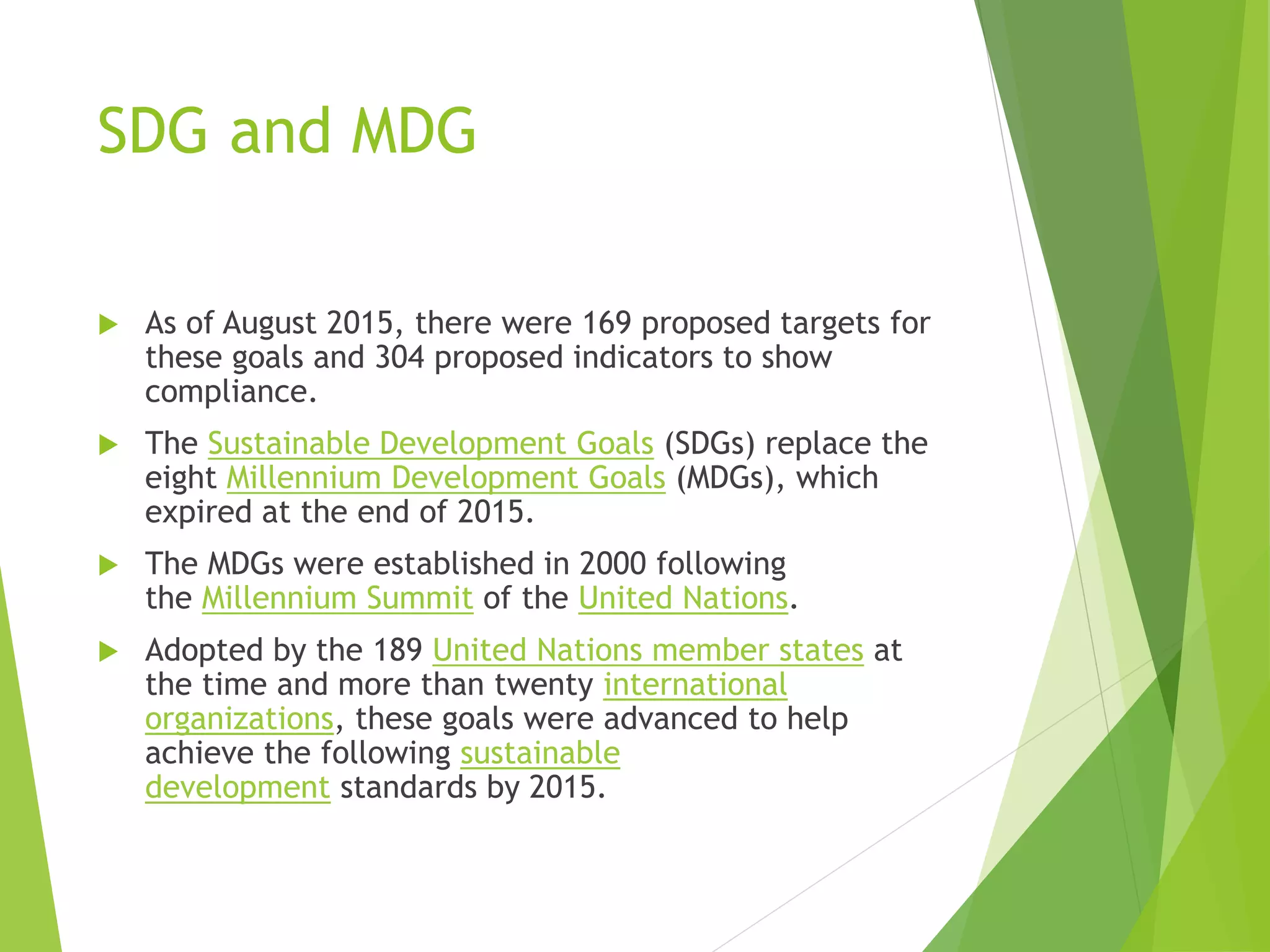 Sustainable development goals | PPTX