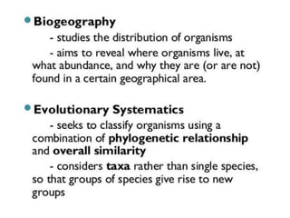 introduction to systematics | PPTX