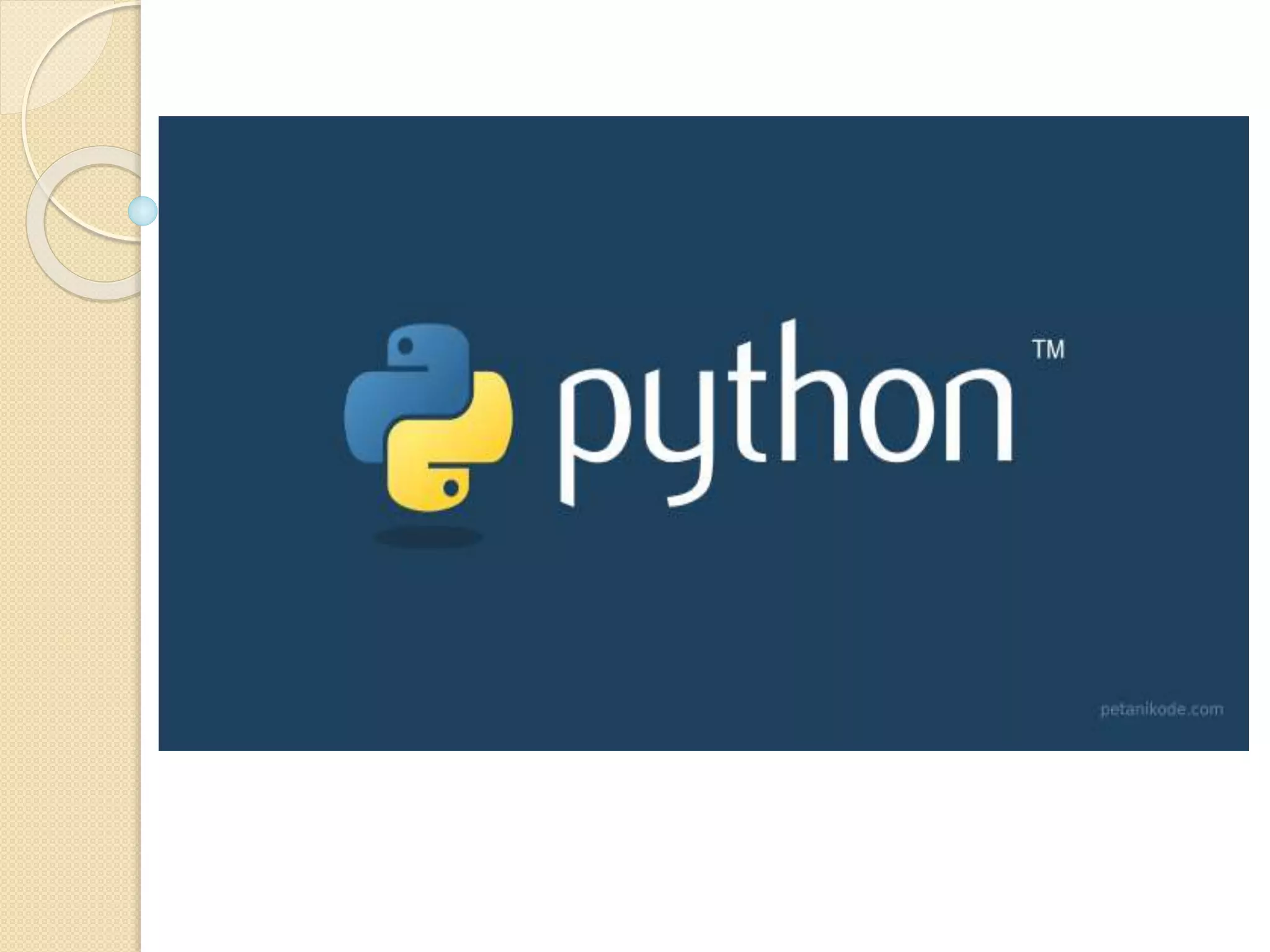 1. pengenalan python | PPT