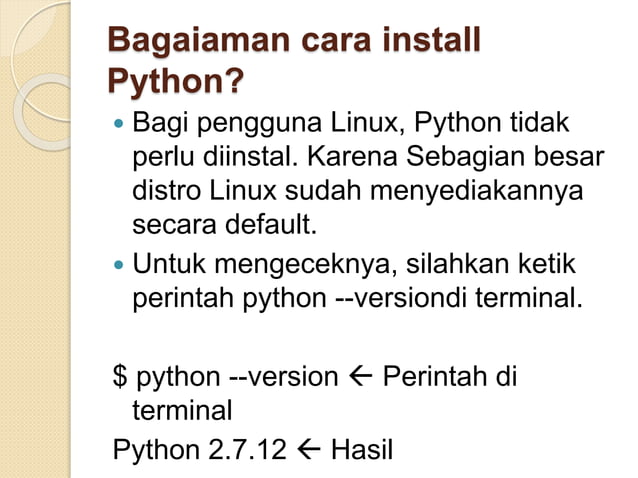 1. pengenalan python | PPT
