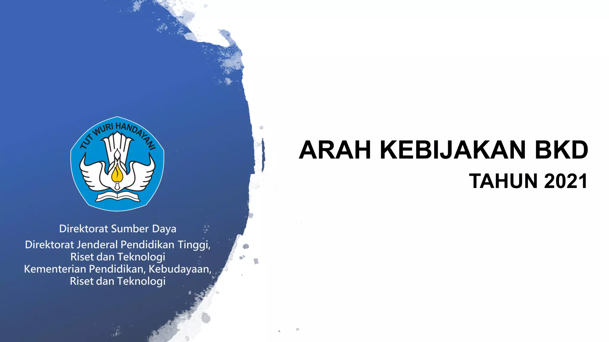 1. arah kebijakan bkd september 2021 | PDF