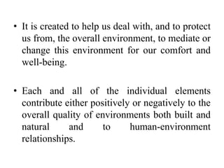 Built Environment | PPTX