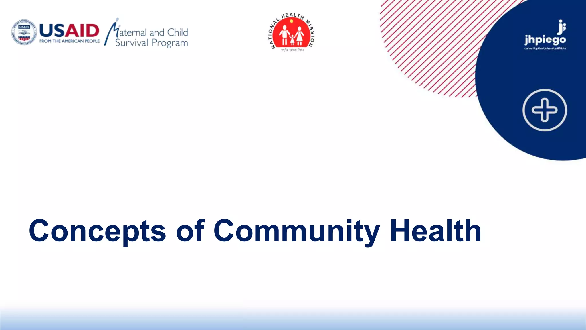 1. concepts of community health | PPTX