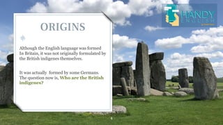 1. history of english | PPT