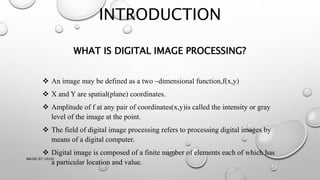 DIGITAL IMAGE PROCESSING | PPTX
