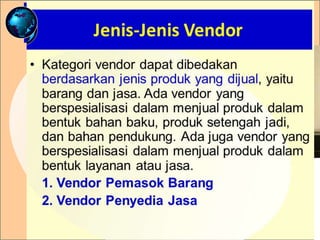 Vendor Management Principles _Training "STRATEGIC SOURCING & VENDOR ...
