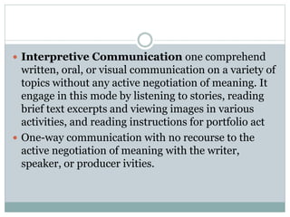 1.1 communication | PPTX | Computer Networking | Computing