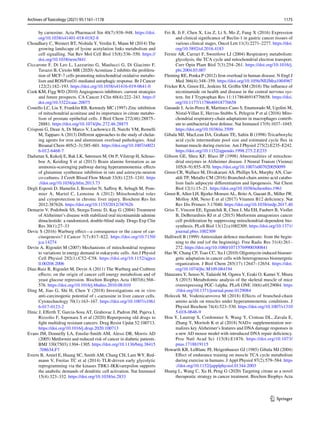 1. krebs cycle activators, inhibitors and their roles in the modulation ...
