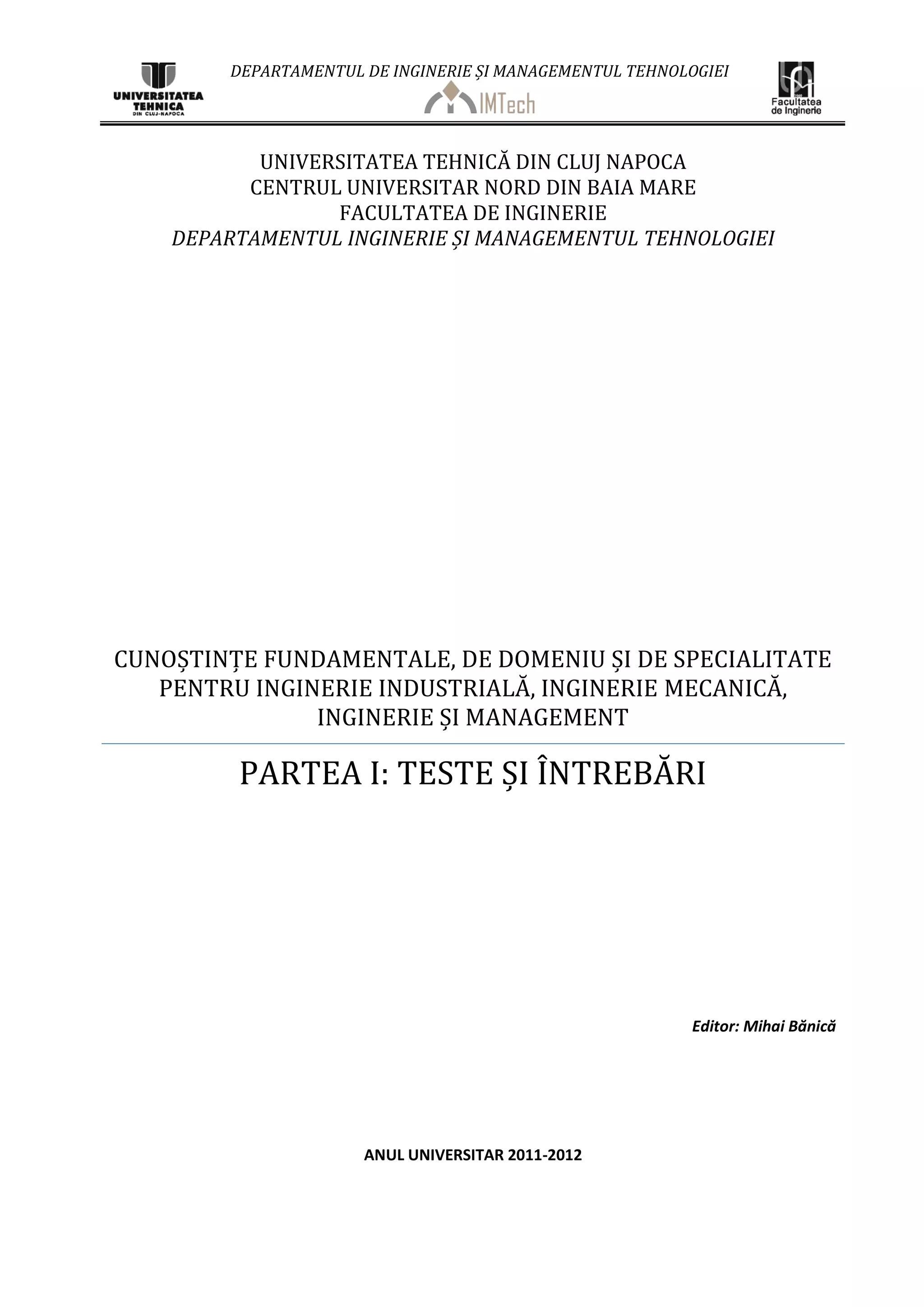 1.teste si intrebari | PDF
