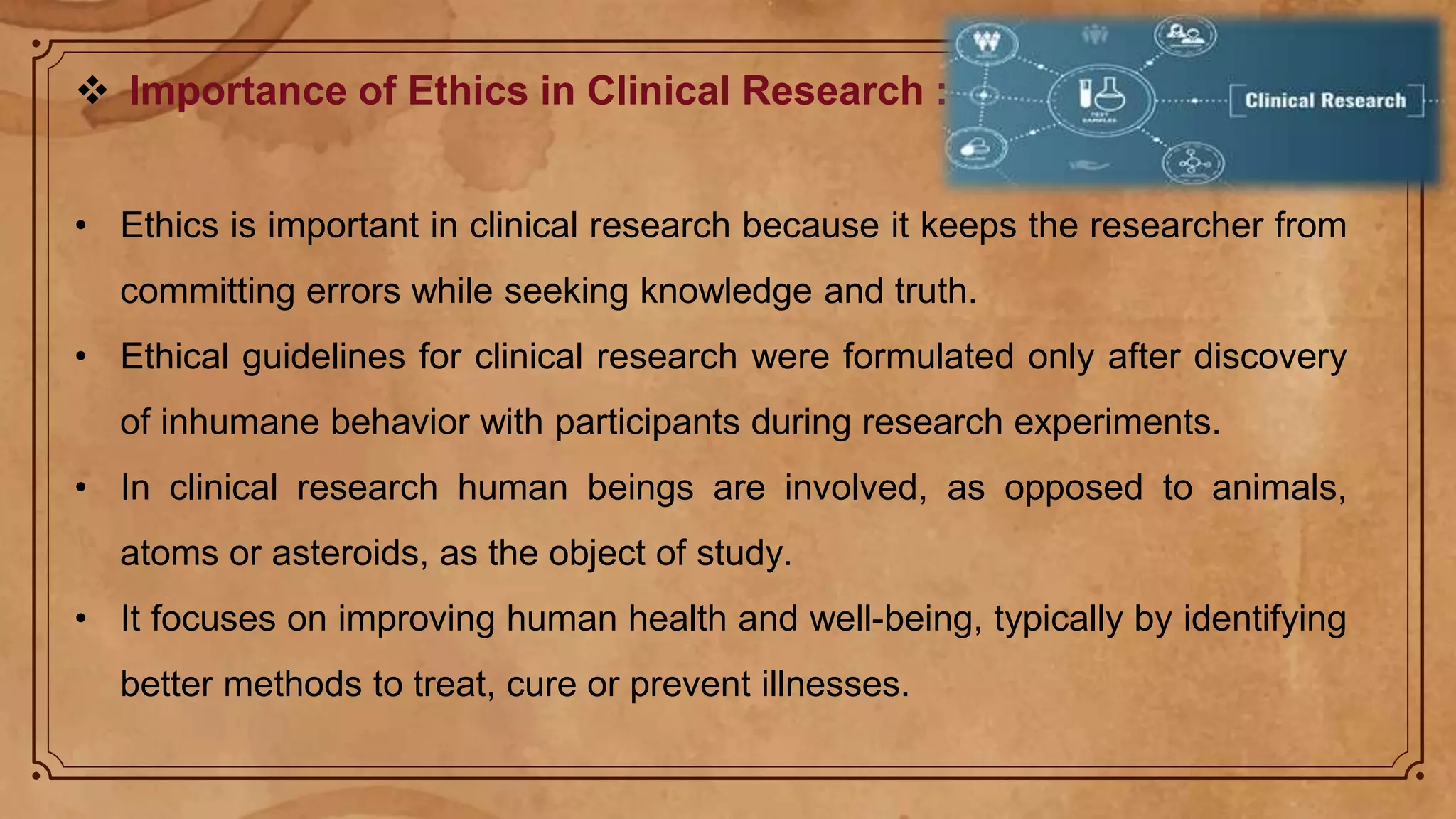 Ethics in Clinical Research and Historical Perspective of Nazi Trials ...