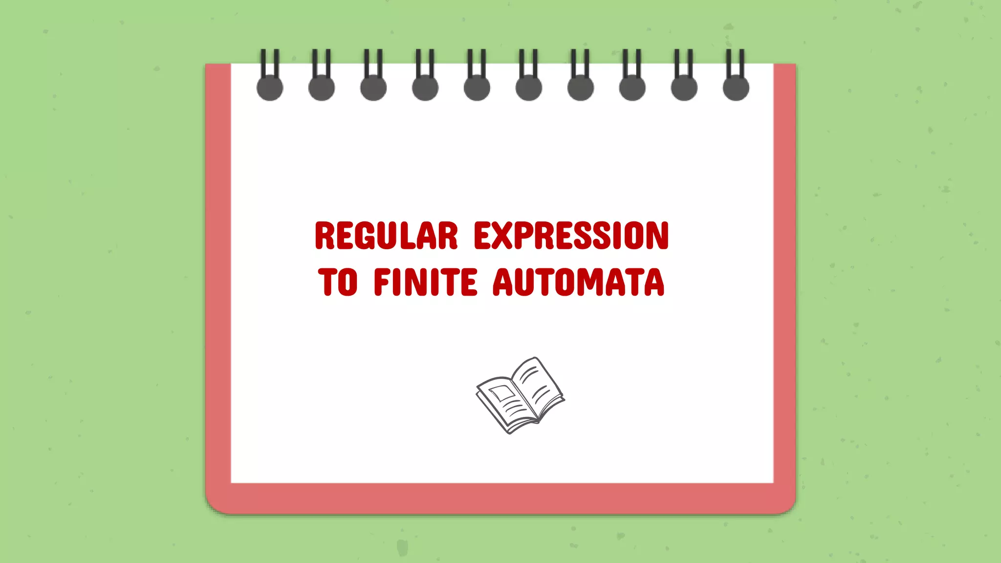 Regular Expression to Finite Automata | PPTX