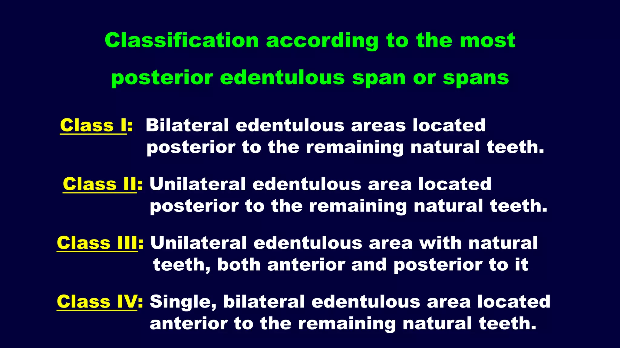 1. Introduction and forces acting on Removable Partial Denture (RPD). | PPT