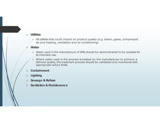 ICH GMP GUIDELINES Q7 | PPTX