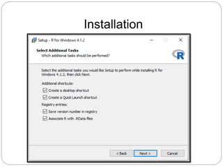 Installation of R | PPT