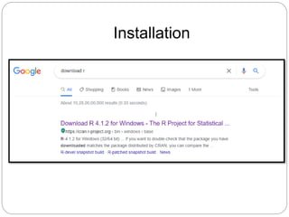 Installation of R | PPT