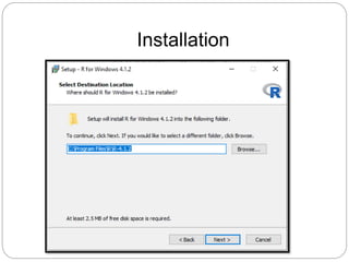 Installation of R | PPTX