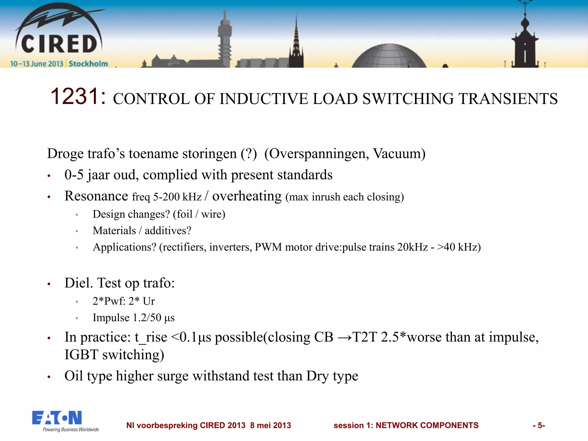 1.2 1231 control of inductive load switching transients | PPT