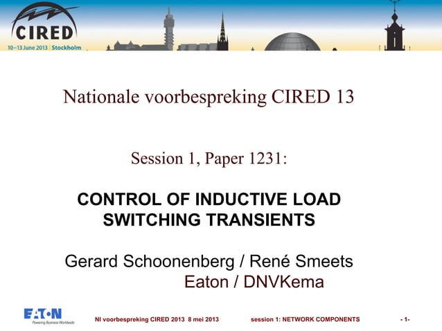 1.2 1231 control of inductive load switching transients | PPT