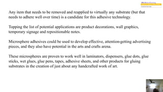 1.27. the microsphere adhesive technology | PDF