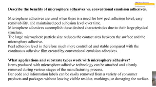 1.27. the microsphere adhesive technology | PDF