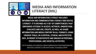 1. introduction to mil (part 1) communication, media, information, and ...