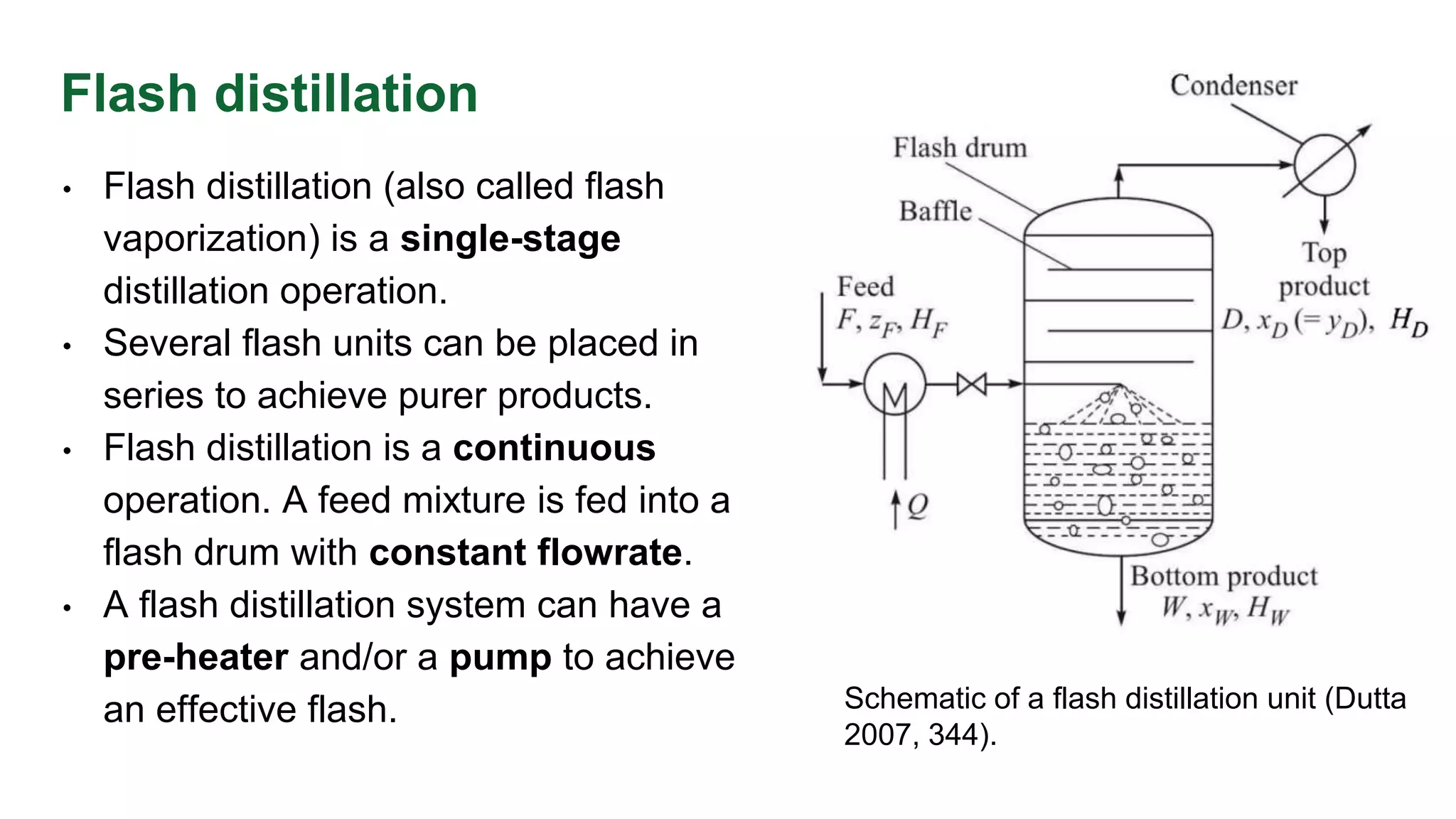 1.2 Flash distillation | PPTX