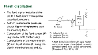1.2 Flash distillation | PPTX