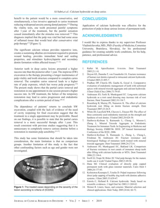 Effect of Calcium Hydroxide on Deep Caries Dentin: A Clinical Study | PDF