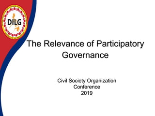 1. the relevance of participatory governance | PPTX