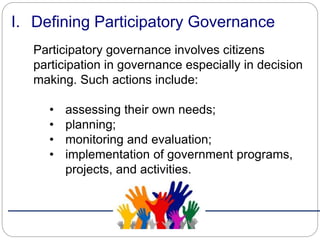 1. the relevance of participatory governance | PPTX