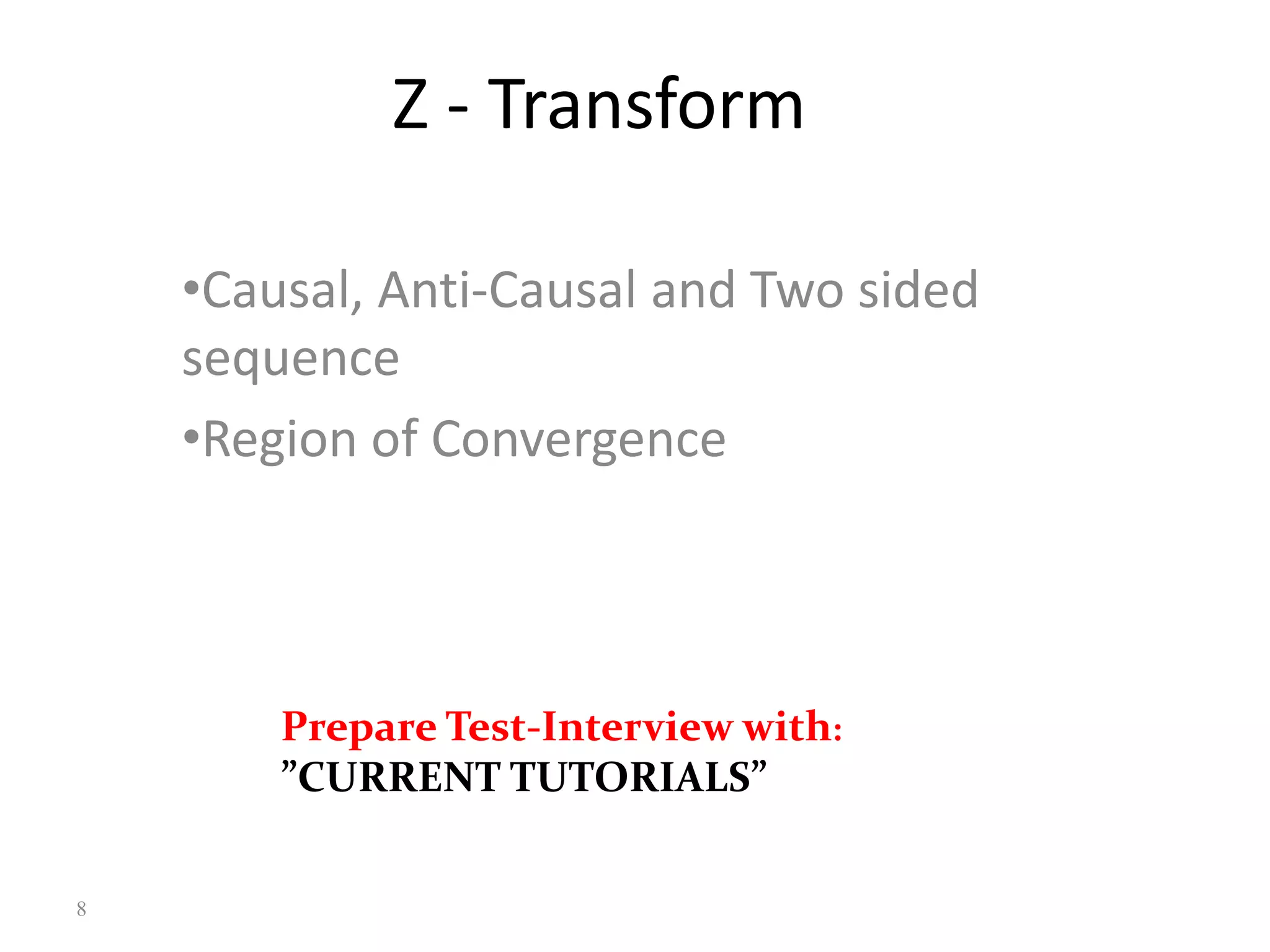 Z Transform | PPT