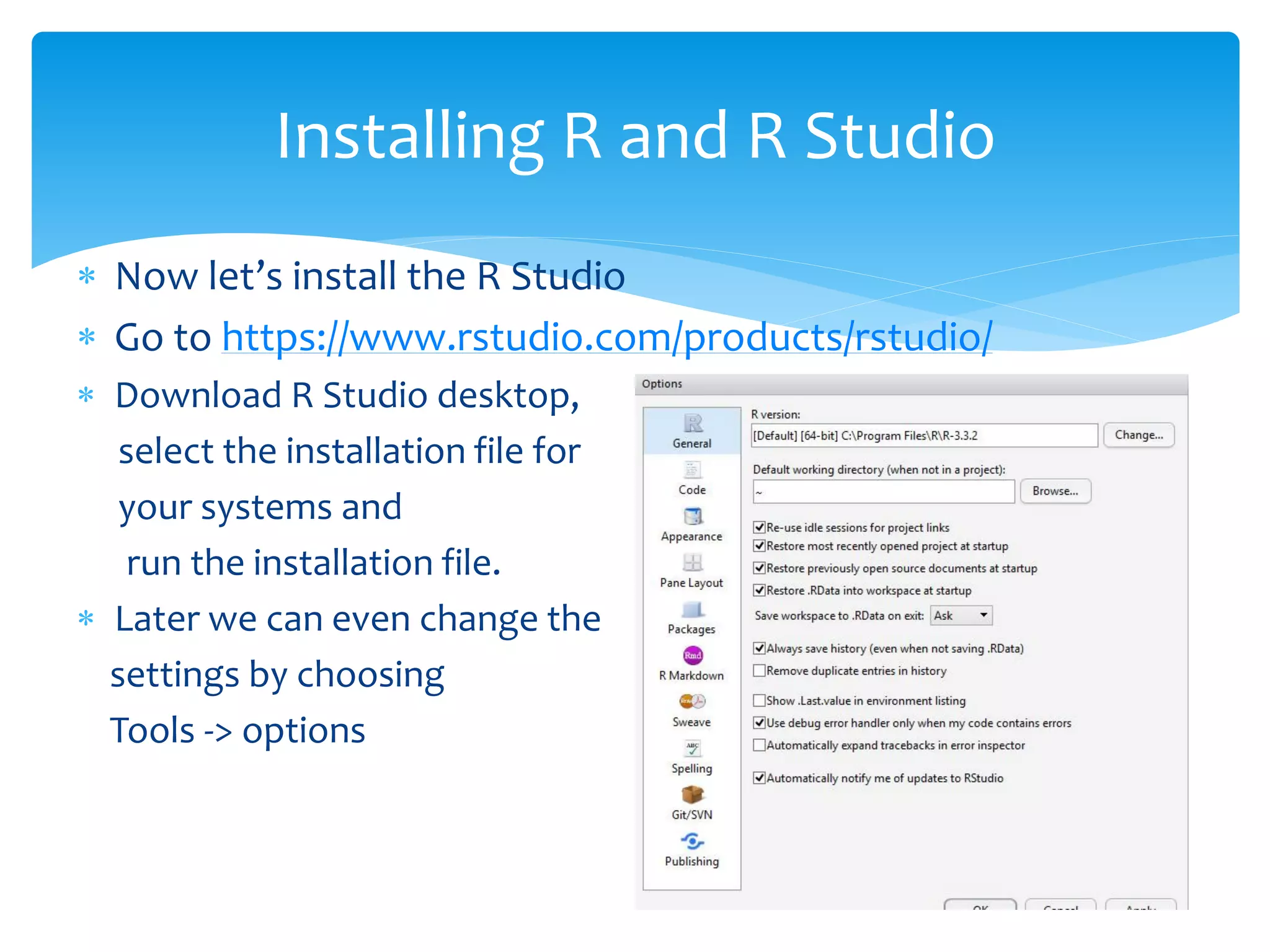 Introduction to R and R Studio | PDF