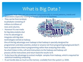 Introduction to R and R Studio | PPT