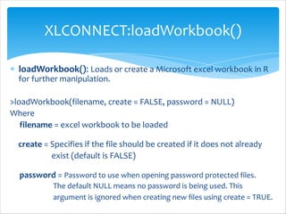Import and Export Excel files using XLConnect in R Studio | PDF | Operating Systems | Computer ...
