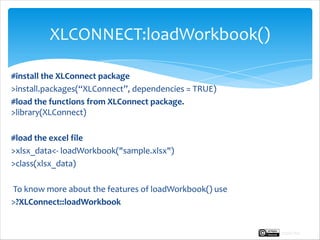 Import and Export Excel files using XLConnect in R Studio | PDF | Operating Systems | Computer ...
