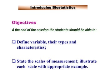 Variables (Statistics ) | PPT