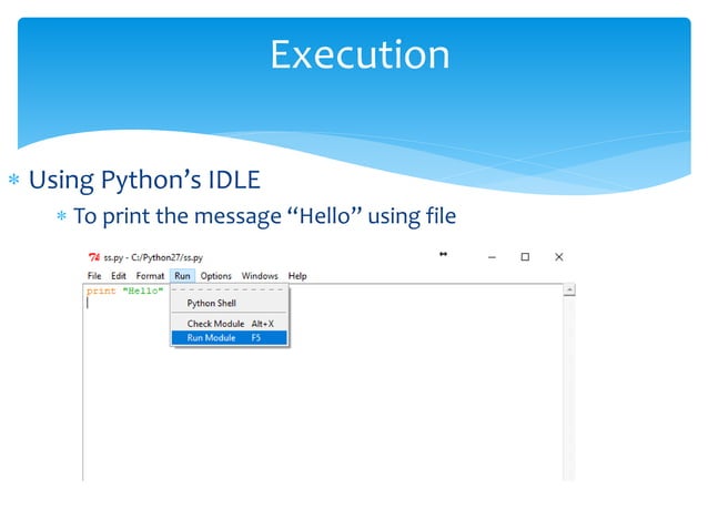 1python Interpreter And Interactive Mode Ppt