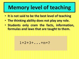 1. unit 3 approaches of teaching | PPT