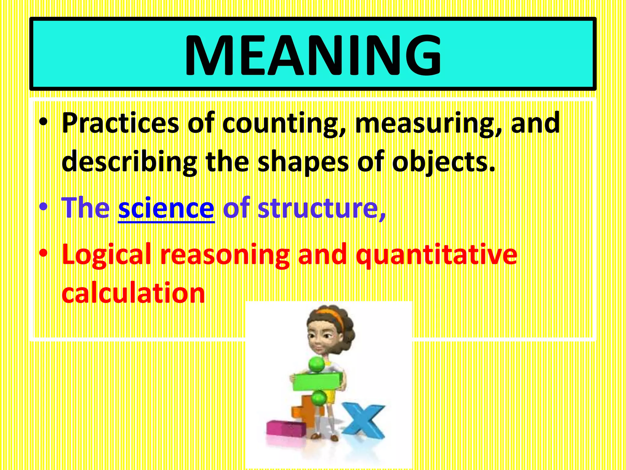 1. meaning and definition of mathematics | PPT