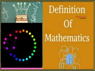 1. meaning and definition of mathematics | PPT