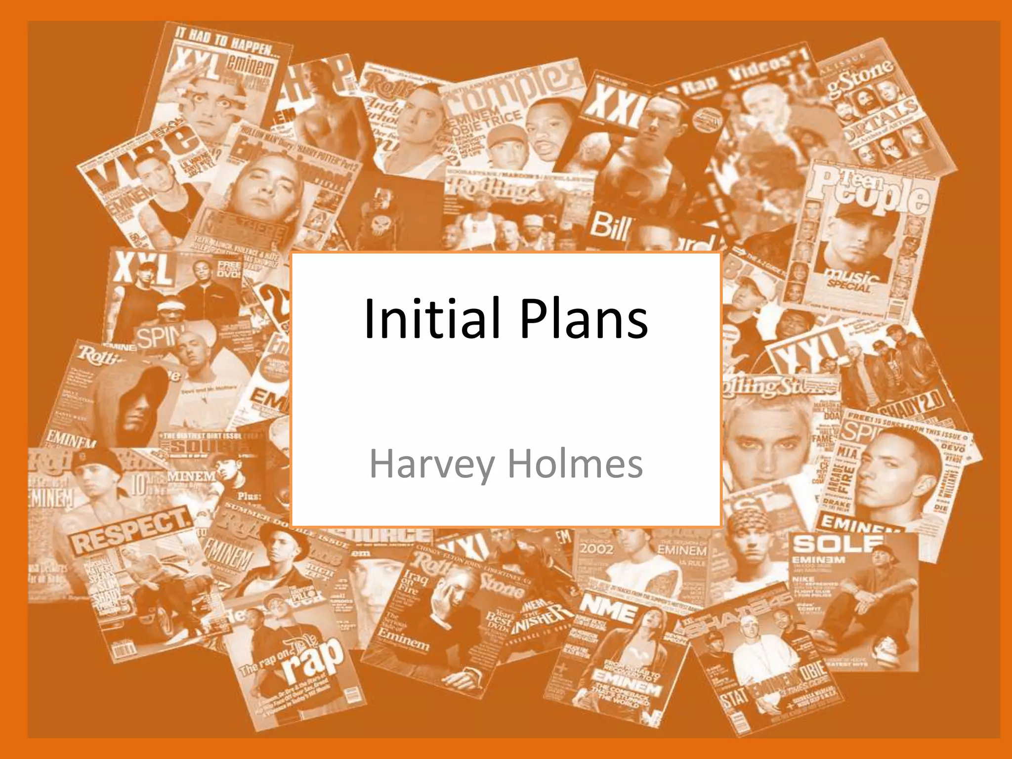 1. initial plans(3) | PPT