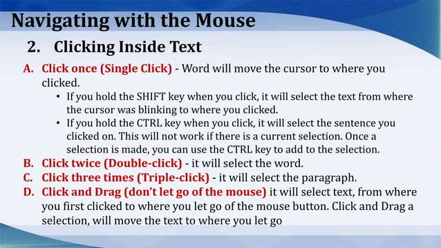 Microsoft word for beginners | PPTX | Desktop Publishing | Computer ...