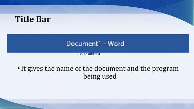 Microsoft word for beginners | PPTX | Desktop Publishing | Computer ...