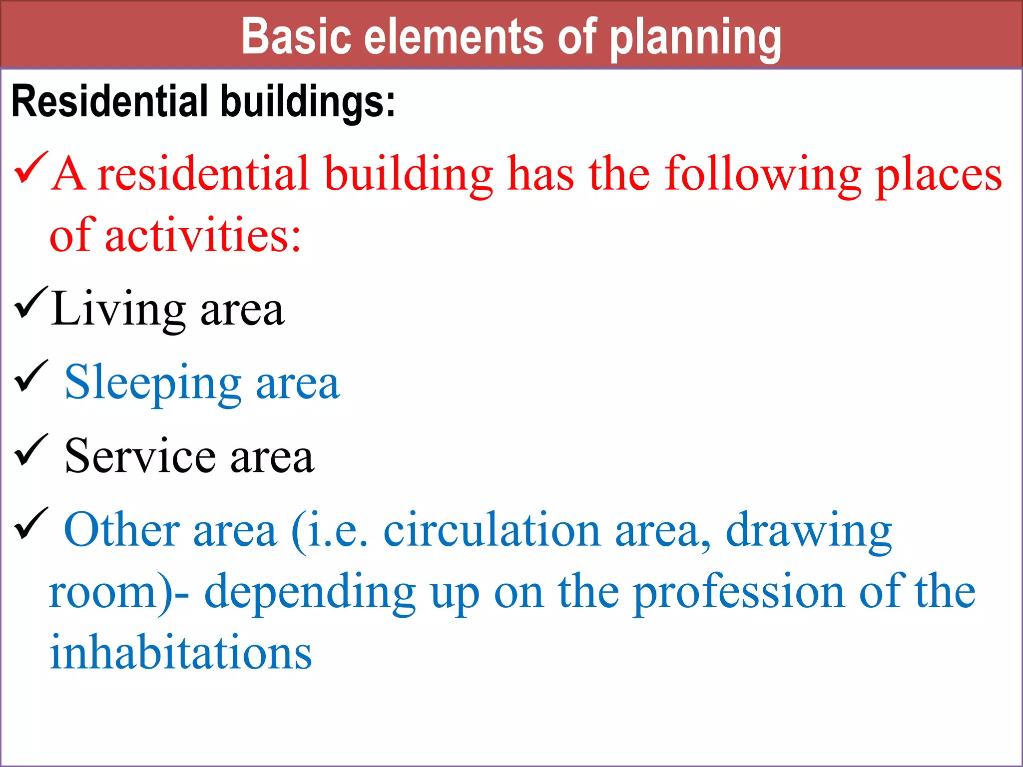 functional requirement of building | PDF