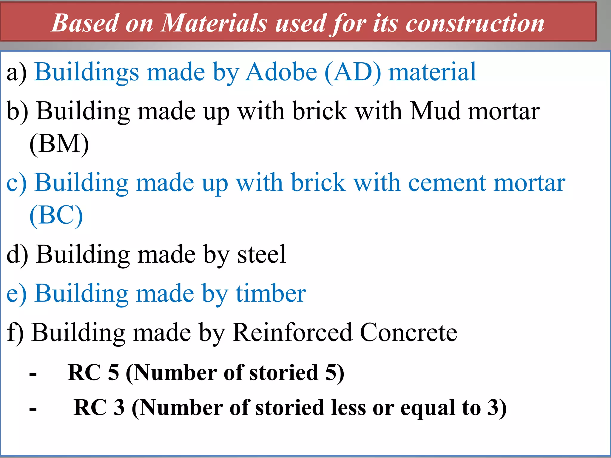 functional requirement of building | PDF