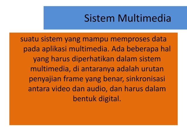 Pengenalan program multimedia | PPT