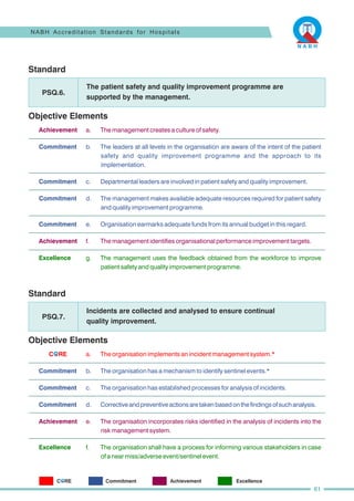 NABH 5th edition hospital std april 2020 | PDF