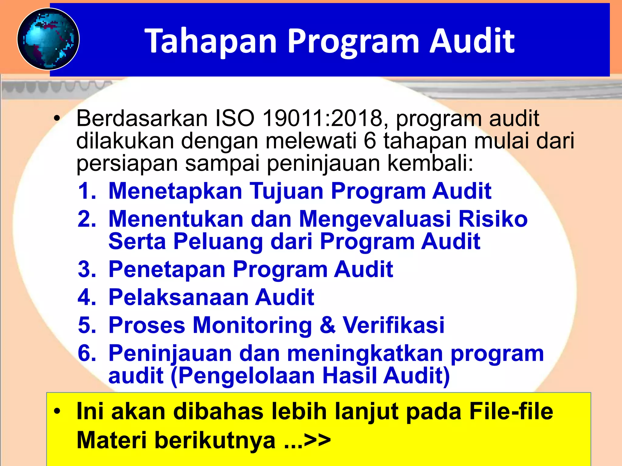 Dasar Hukum dan Konsep Dasar Keberadaan "SPI (Internal Audit)" | PPTX