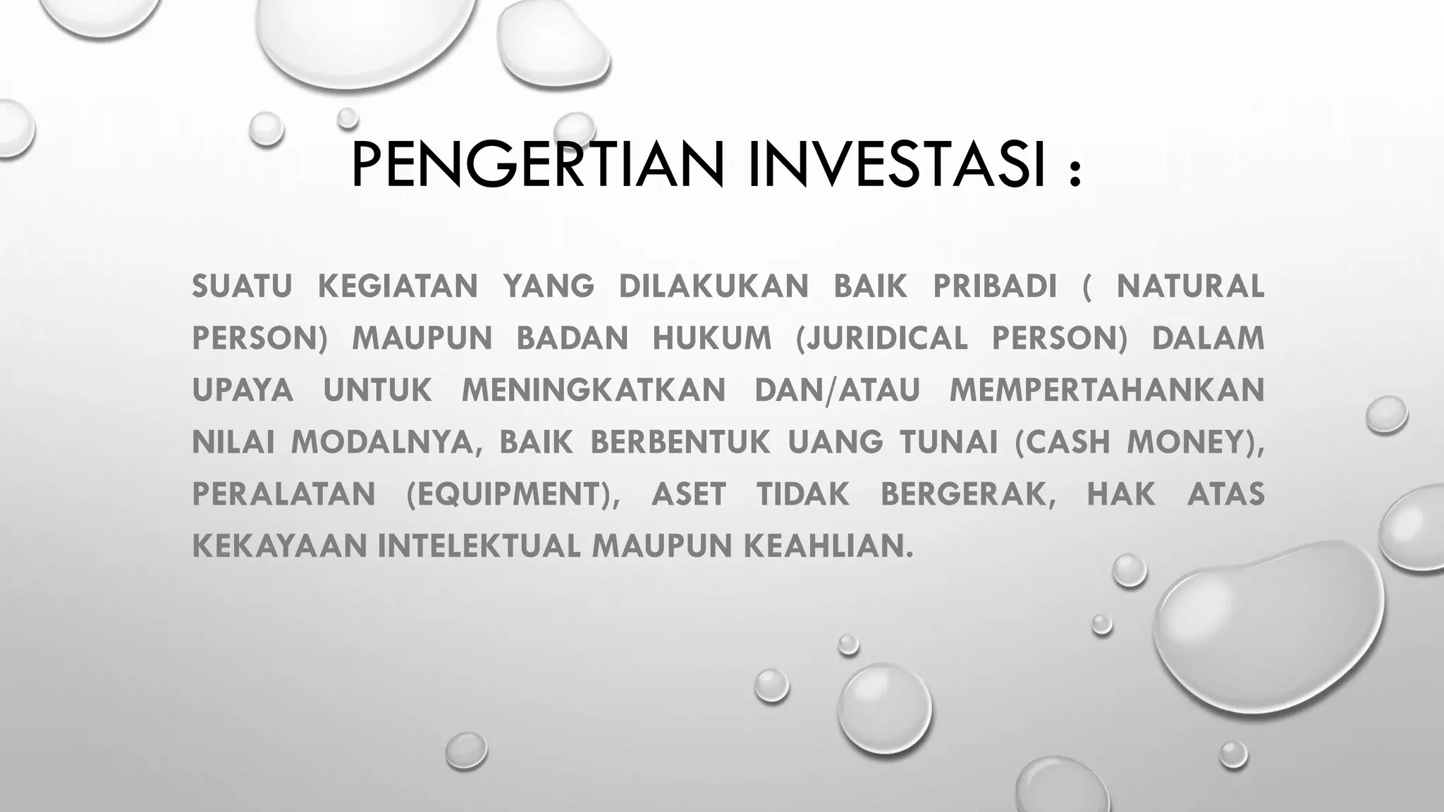 1. hukum investasi dan pasar modal | PDF