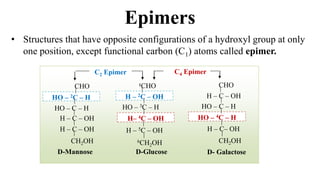 CH-01. Classification of Carbohydrates and Properties | PPTX